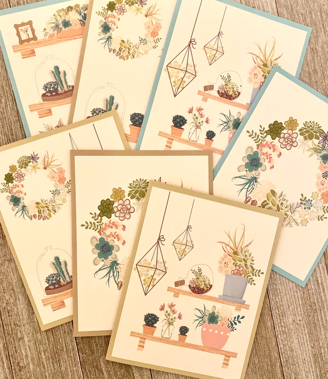 House Plants/ Hanging Plants/ Potted Plants/plant Note Cards/plant ...