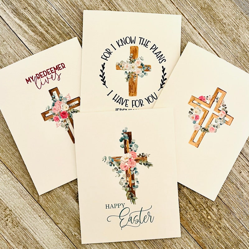 Religious Easter Cards - Etsy