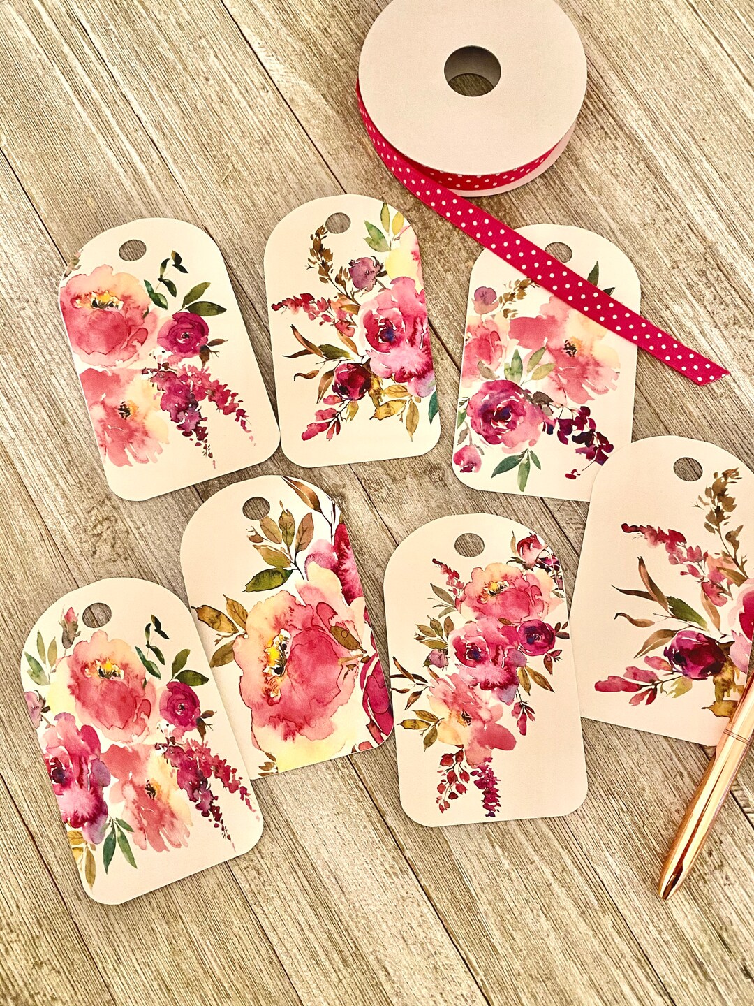 Gift Tags/ Set of 20 Gift Tags/ Wedding Tags/ Birthday Gift Tags ...