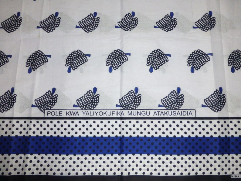 African Fabrics Nida Kanga Khanga Sarong /fabrics for Dress Bags,skirt ...