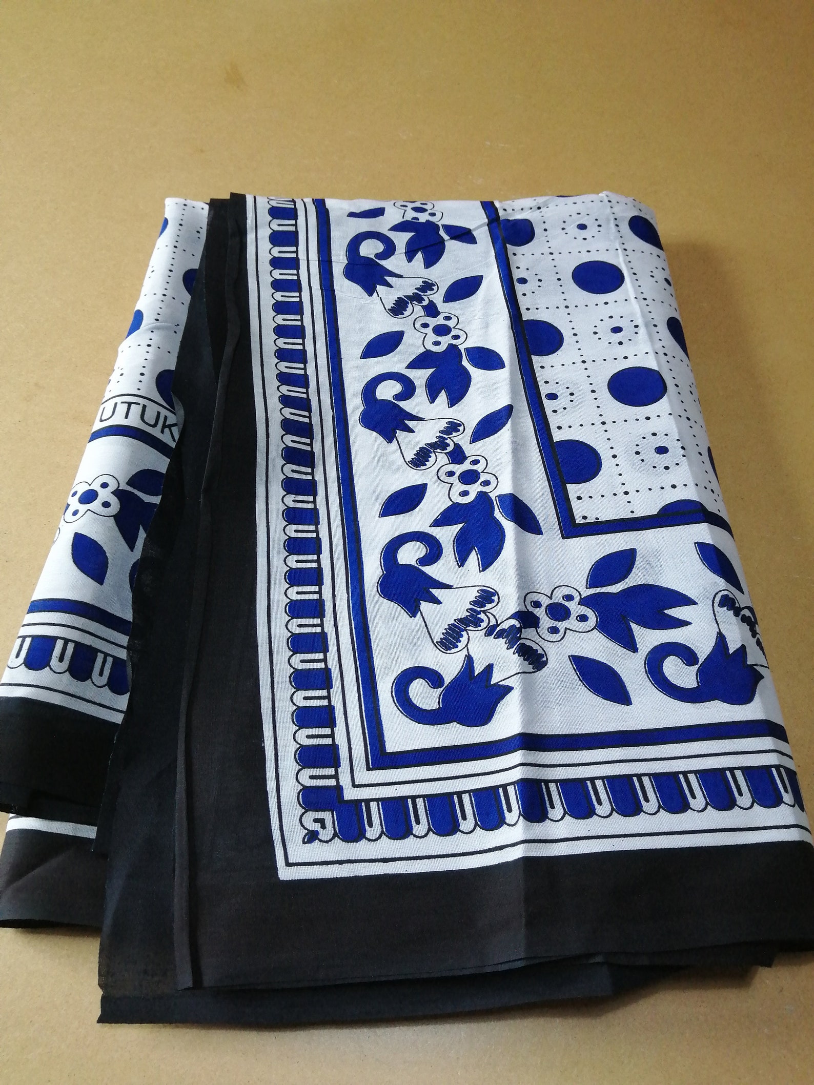 Fabric From Africa Kanga Khanga Sarong /dresses and Craft | Etsy UK