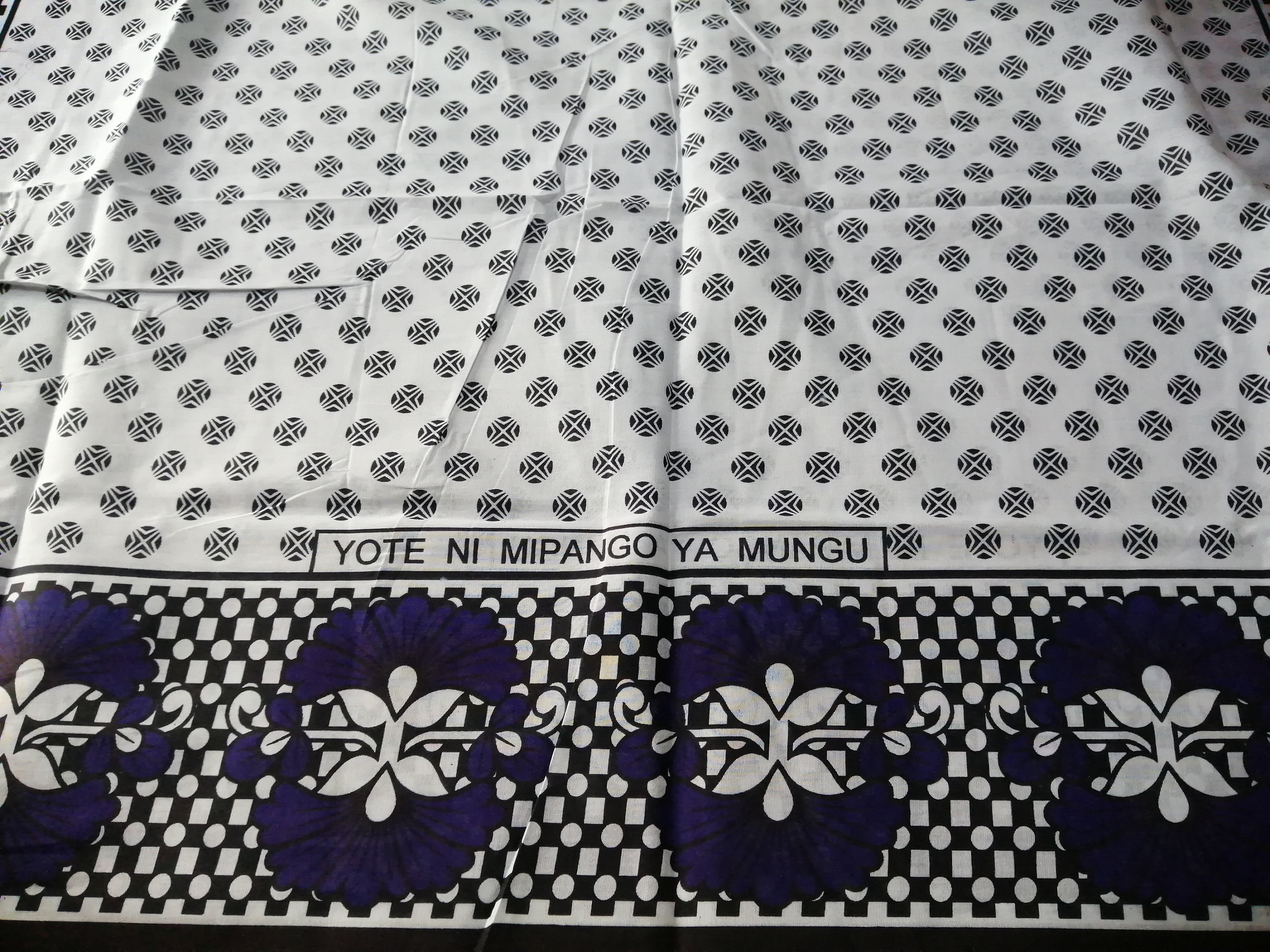 African Fabrics Kanga Khanga Sarong /fabrics for Dress Making/craft ...