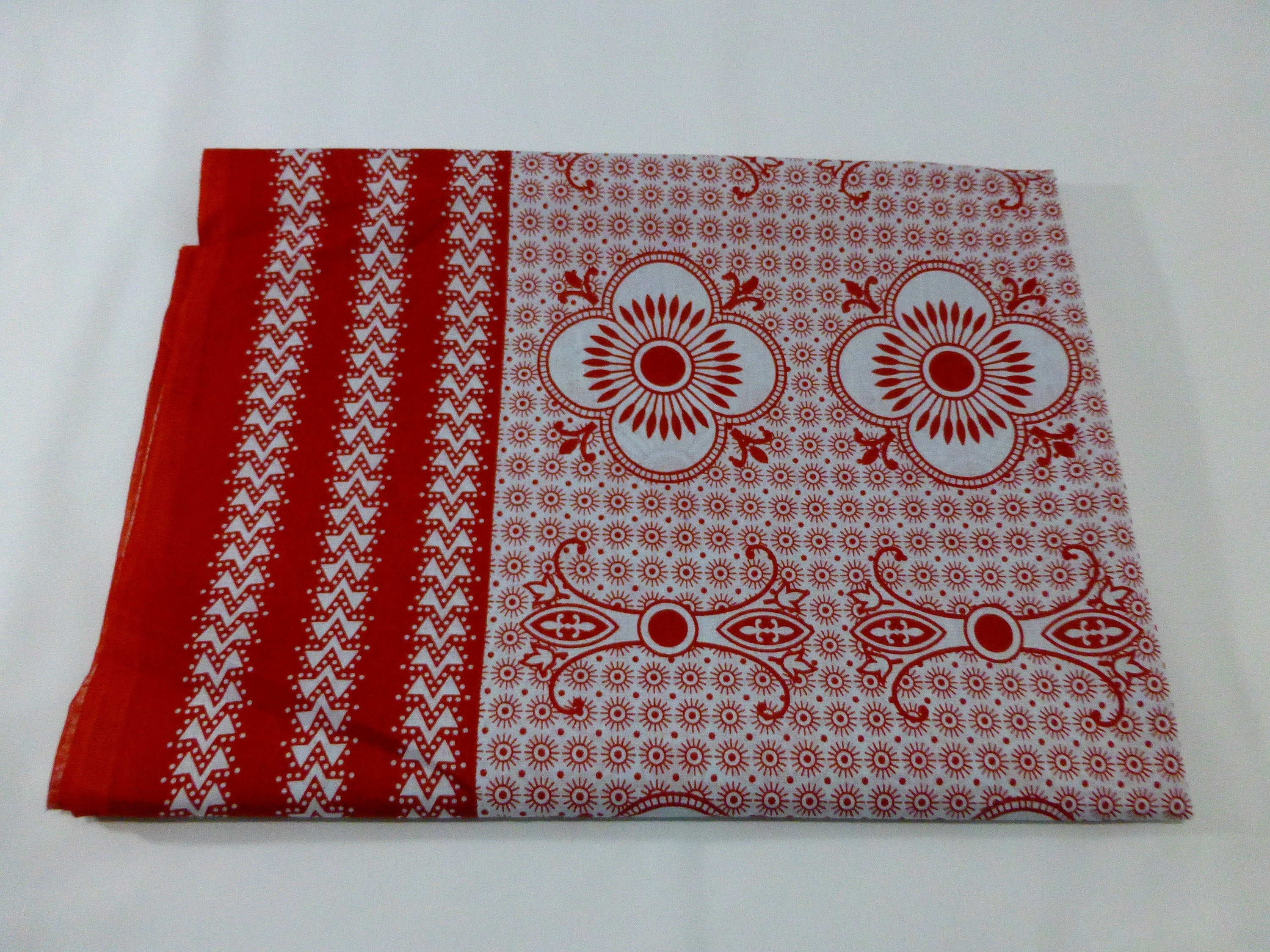 African Fabrics Nida Kanga Khanga Sarong /Fabrics For Dress | Etsy