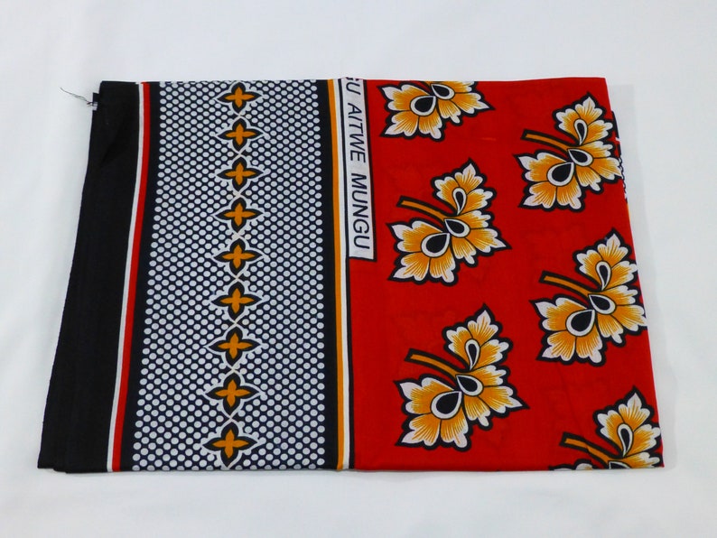 African Fabrics Kanga Khanga Sarong /fabrics for Dress &craft Making ...