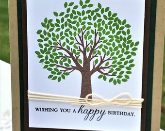 Tree card | Etsy