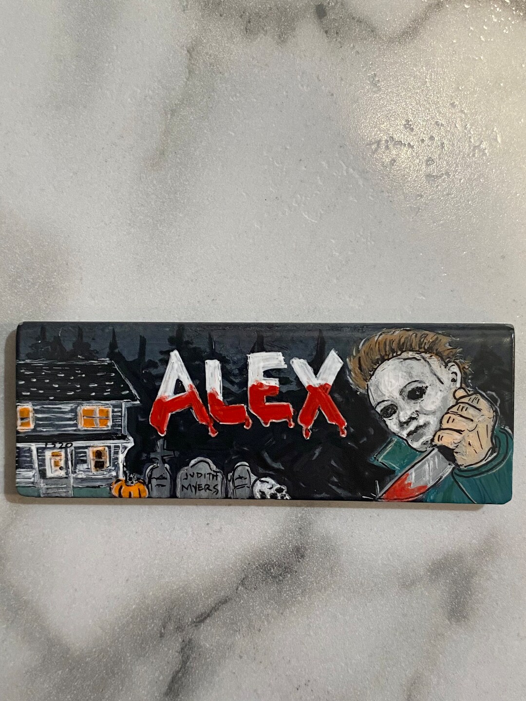 The Hottest Hand Painted, Made to Order Custom Name Tags for Any and ...