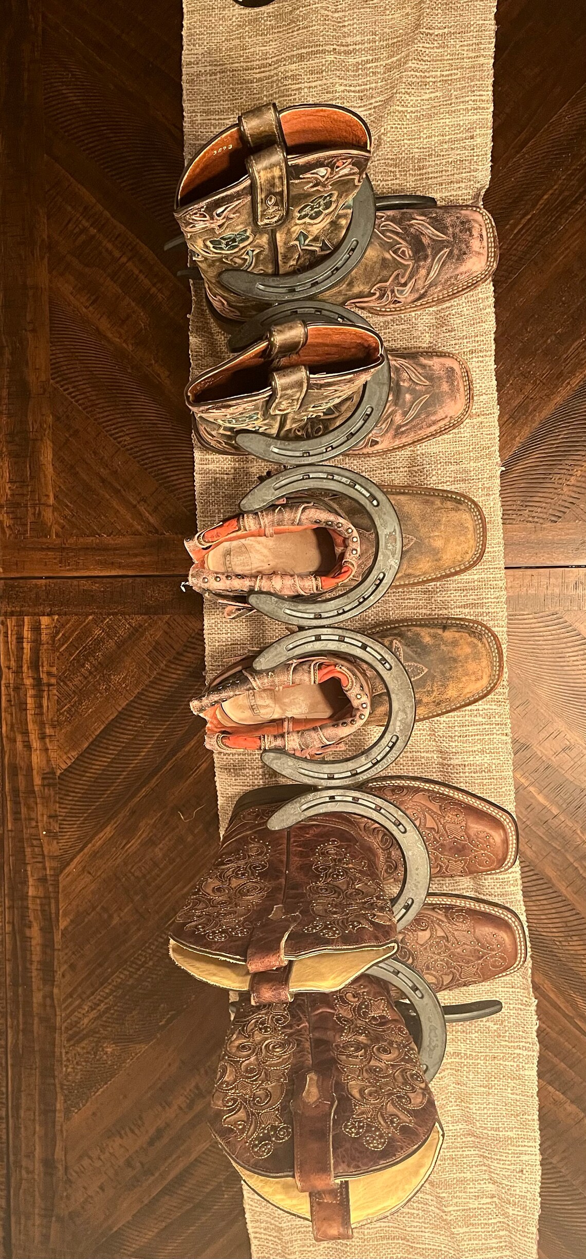 Horse Shoe Boot Rack - Etsy