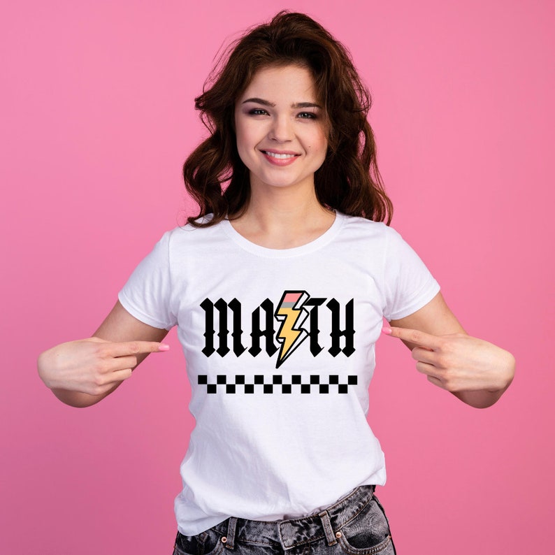 Retro Rock N Roll Math SVG File Great for Teachers Gifts SVG, PNG, Jpg ...