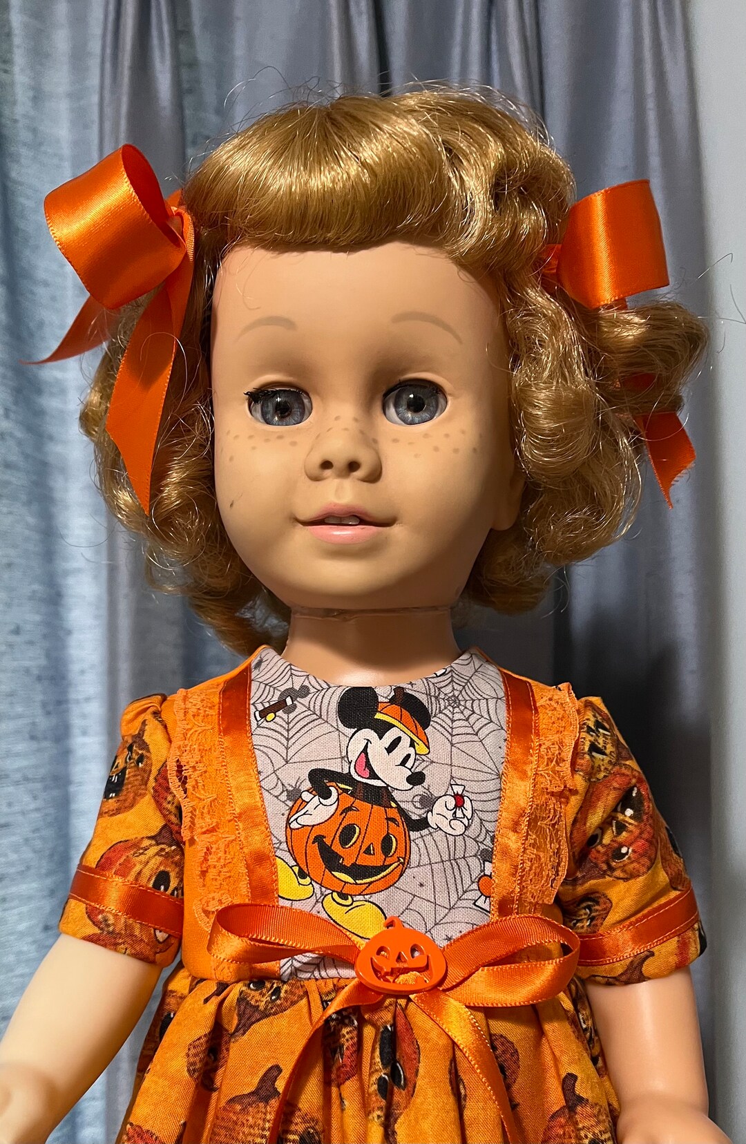 Jack-o-lantern Dress for Chatty Cathy - Etsy