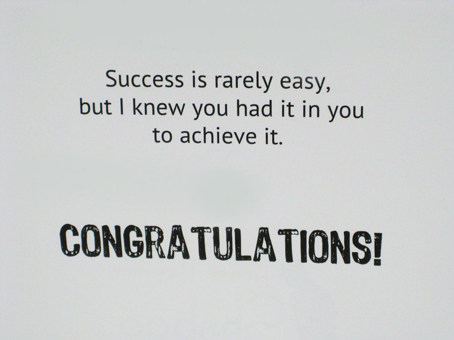 Congratulations Finish Line Winning Card - Etsy UK