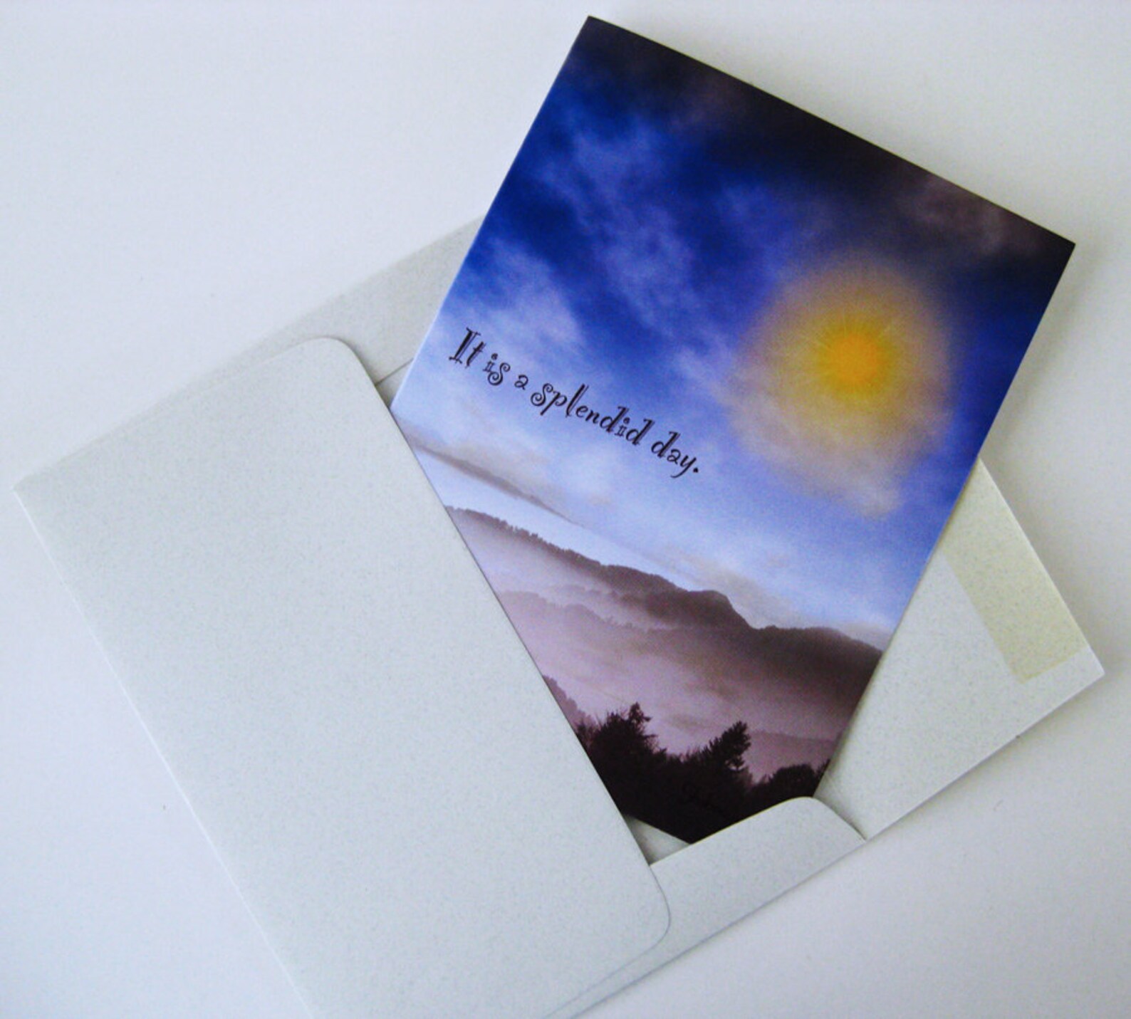Beautiful Dawn Morning Unique Birthday Card - Etsy