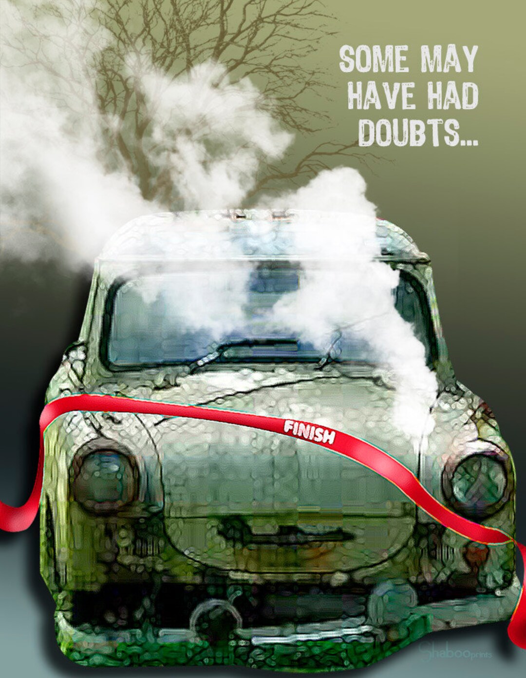 Congratulations Finish Line Winning Card - Etsy UK