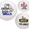 Personalized Golf Balls: Funny Golfer Gift, Custom Printed - Etsy
