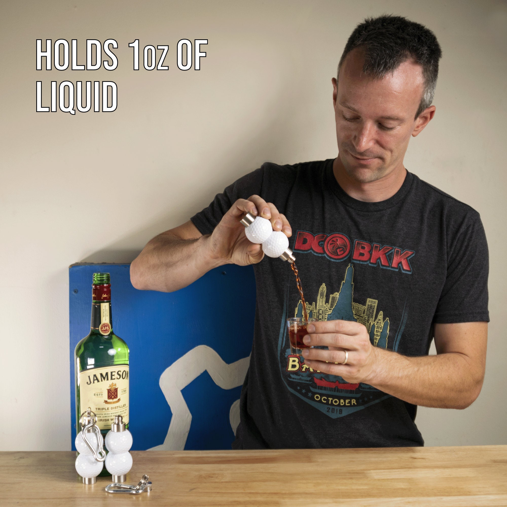 Golf Ball Flask Made From Real Golf Balls Golf Gifts for Men - Etsy UK