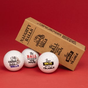 Funny Golf Gifts for Men, Novelty Golf Balls - Etsy