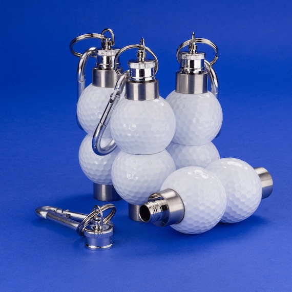 Golf Ball Flask Made From Real Golf Balls Golf Gifts for Men - Etsy