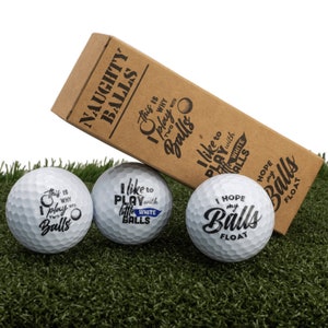 Funny Golf Gifts for Men, Novelty Golf Balls - Etsy