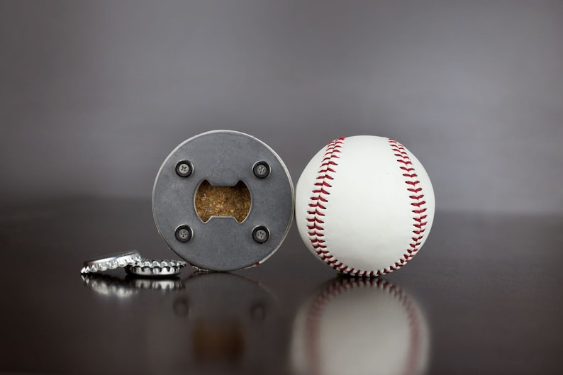 Baseball Bottle Opener, Magnetic Bottle Opener, Personalized Teacher ...
