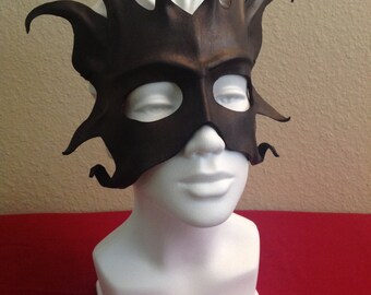 Handmade Leather ASU Sun Devil Mask-Maroon | Etsy