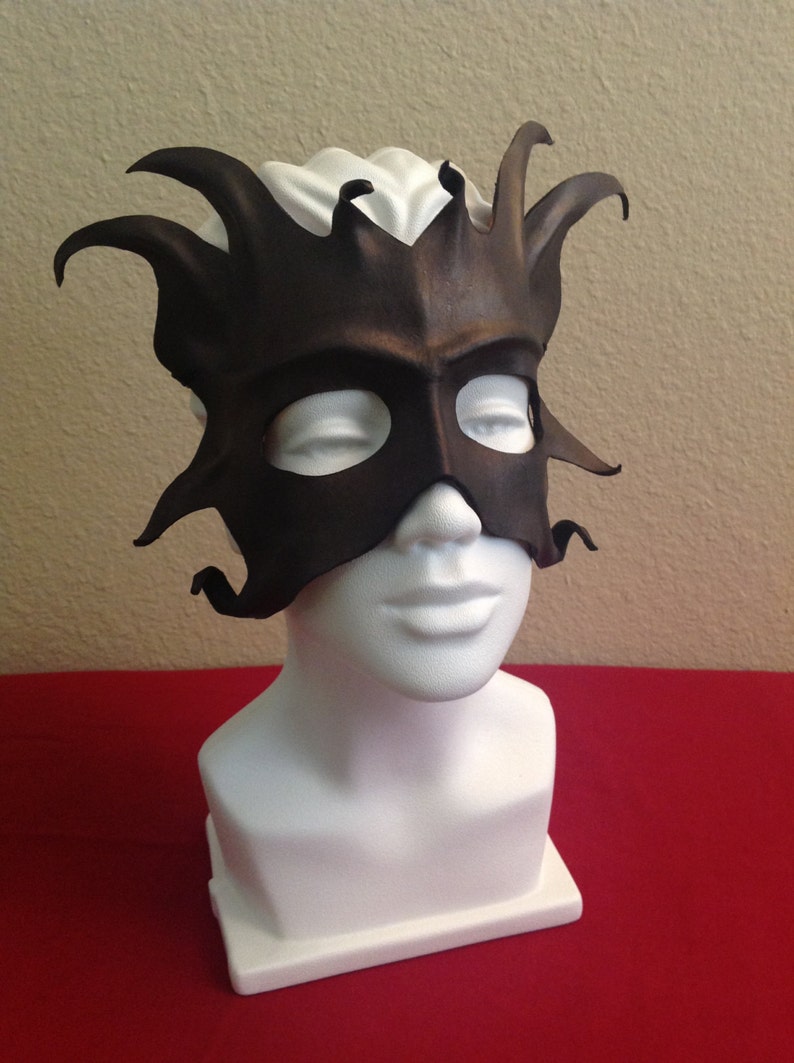 Handmade Leather Mask - Etsy