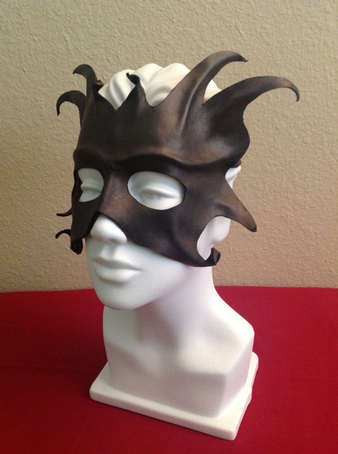 Handmade Leather Mask - Etsy