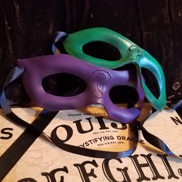 Riddler Mask - Etsy