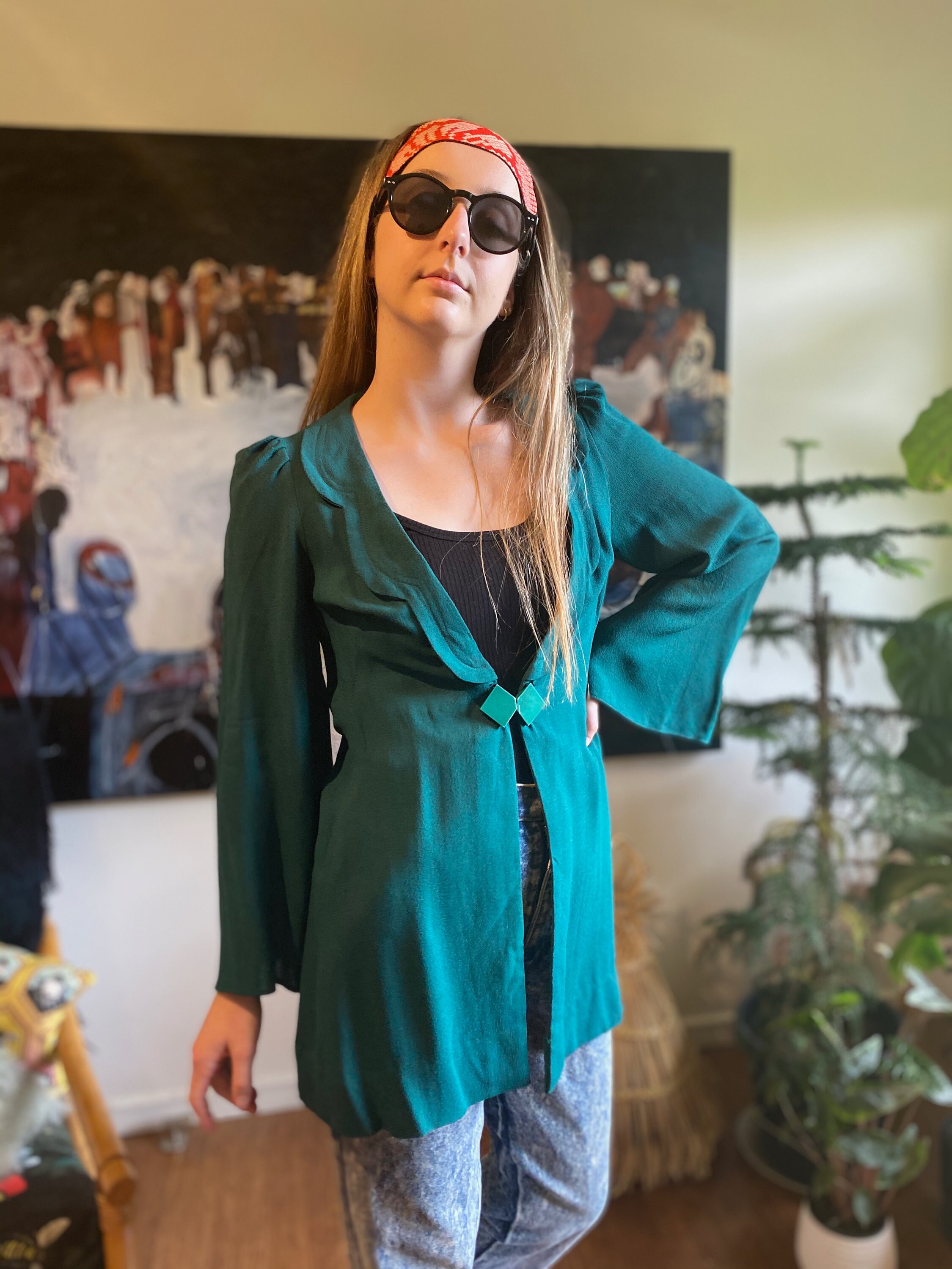 Lee Bender at Bus Stop 70s Does 30s Jacket - Etsy Australia