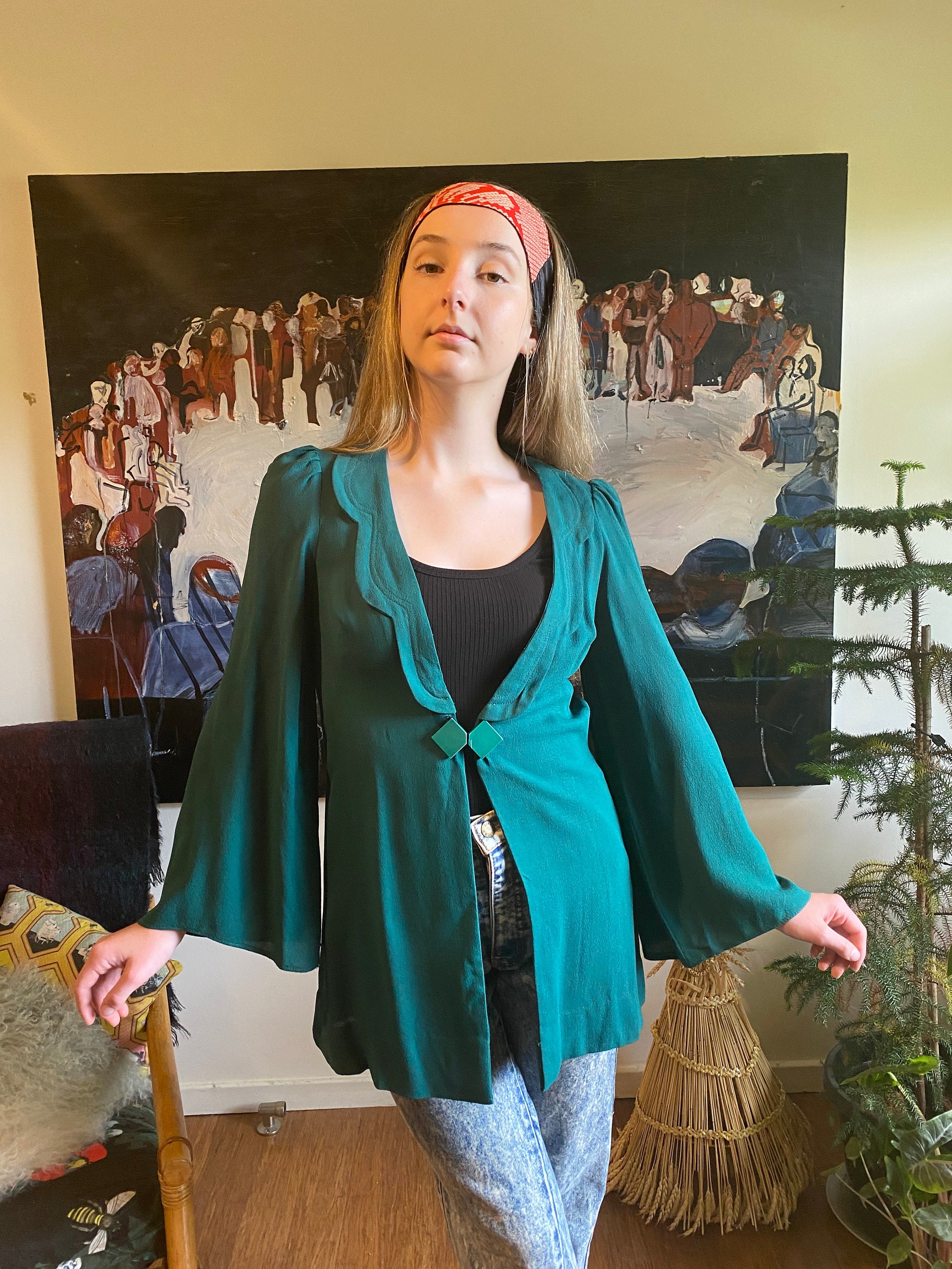 Lee Bender at Bus Stop 70s Does 30s Jacket - Etsy Australia