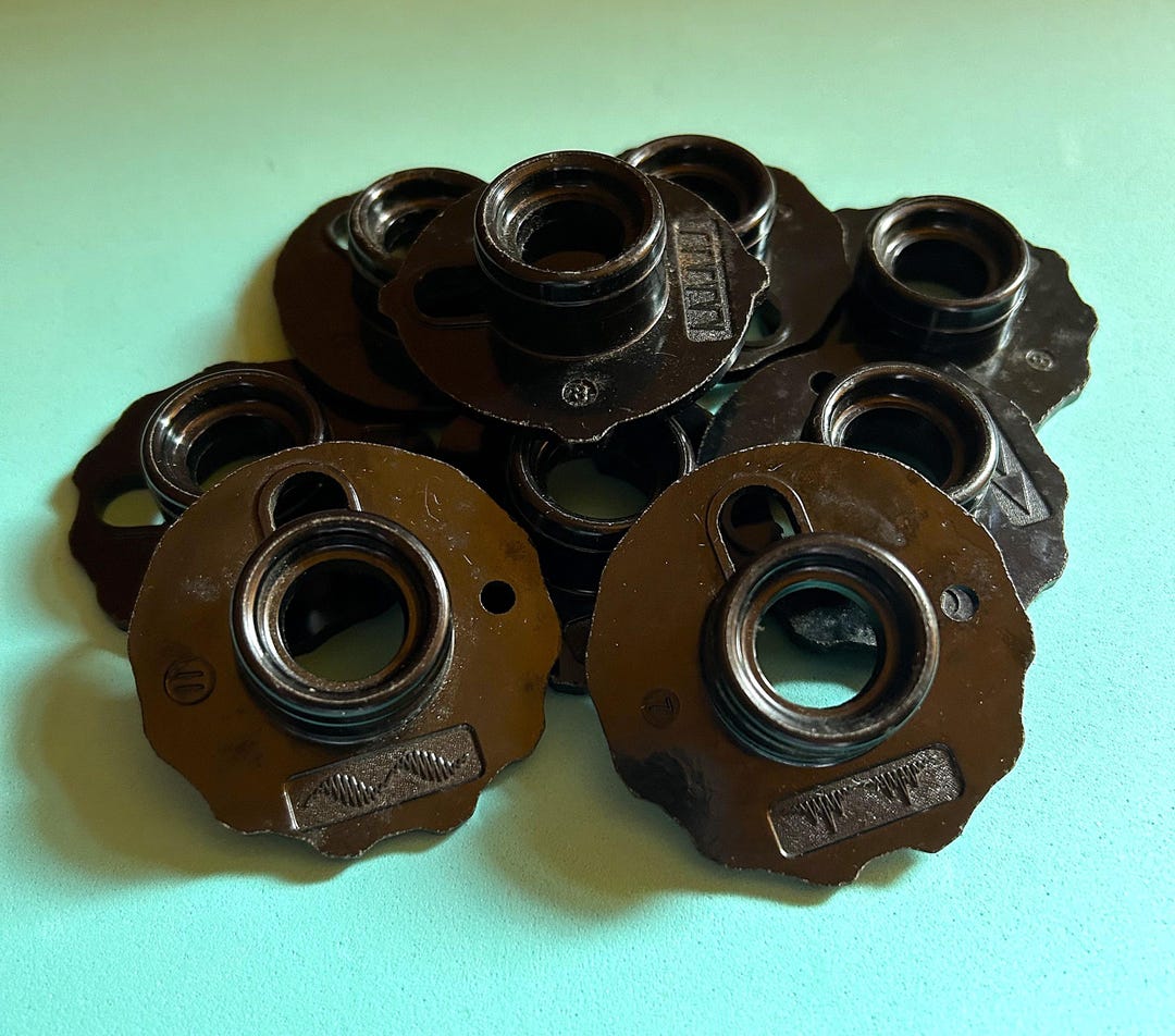 Vintage Singer Sewing Machine Fashion Discs: Black Top Hat Cams - Etsy