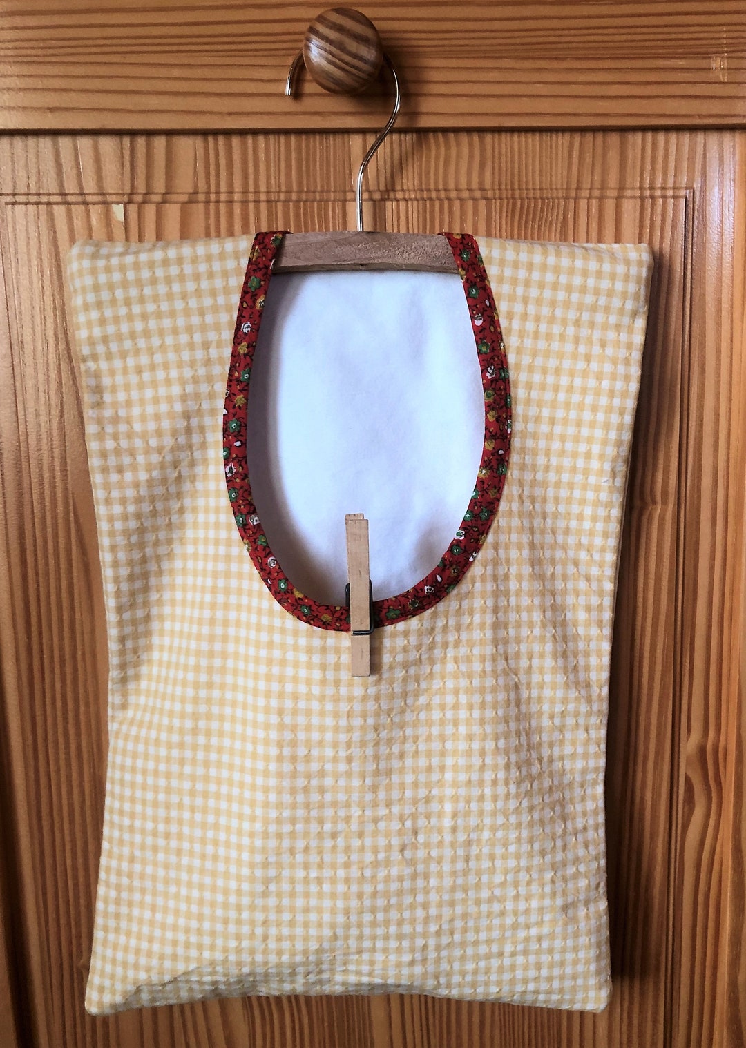 Clothespin Bag, Hanging Clothes Pin Bag, Peg Bag, Vintage Clothespin ...