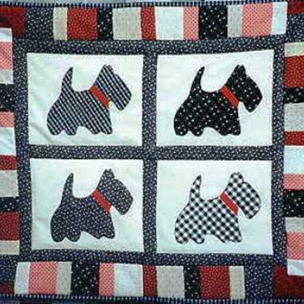 Dog Quilt - Etsy