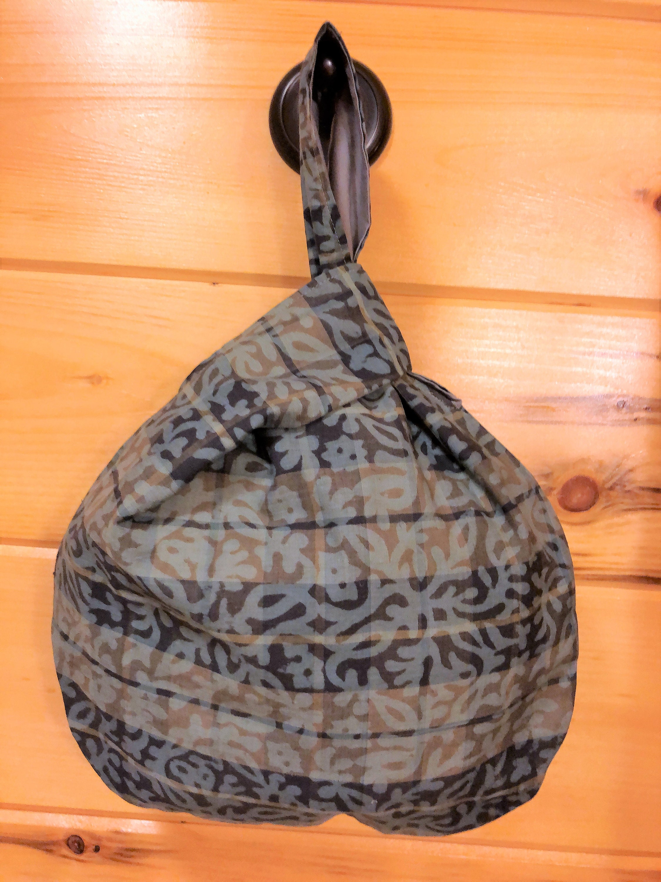 Japanese Knot Bag Reversible Knot Bag Reusable Bag Tote | Etsy