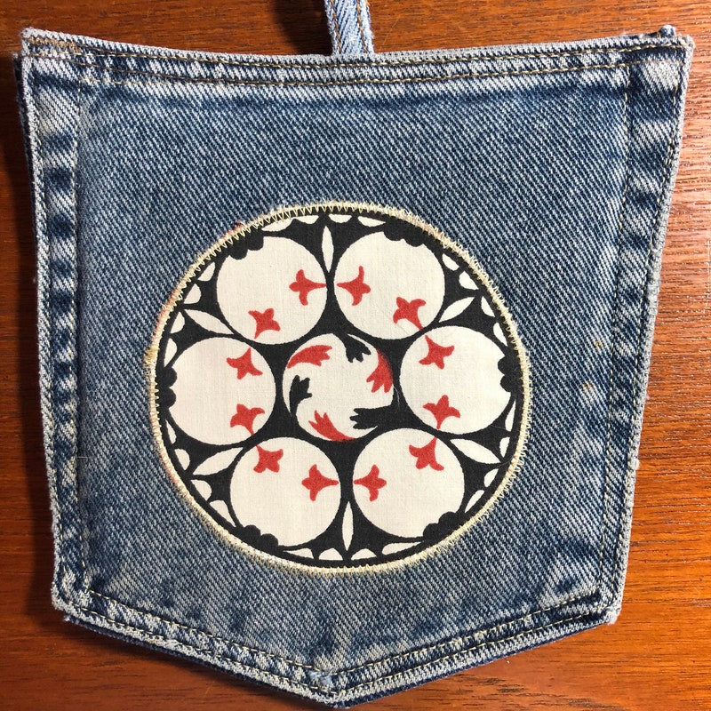 Denim Hot Pad - Etsy