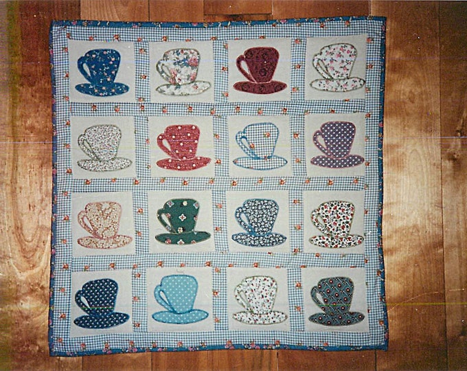 Quilted Teacup - PDF Pattern 9 - Etsy Canada