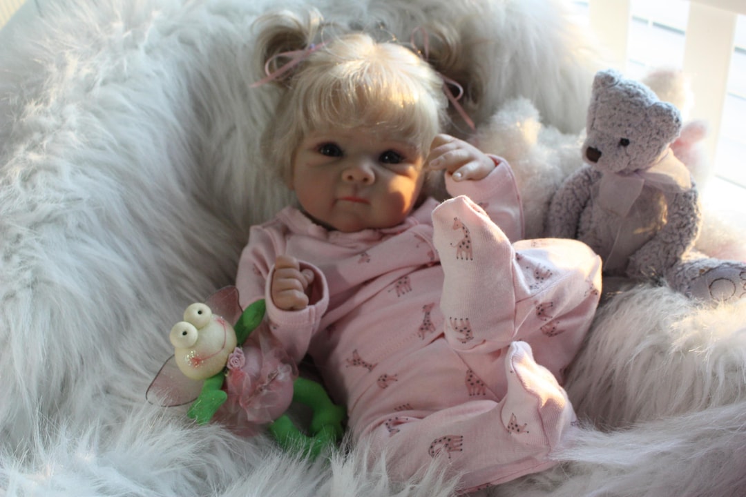 Sale - Reborn Baby Doll Realistic Awake Baby Girl One of a Kind ...