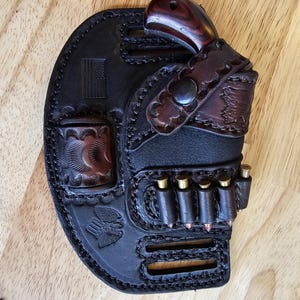 Driving Style Holster for NAA 22 Mag 1 5/8 Mini Revolver With Extra ...