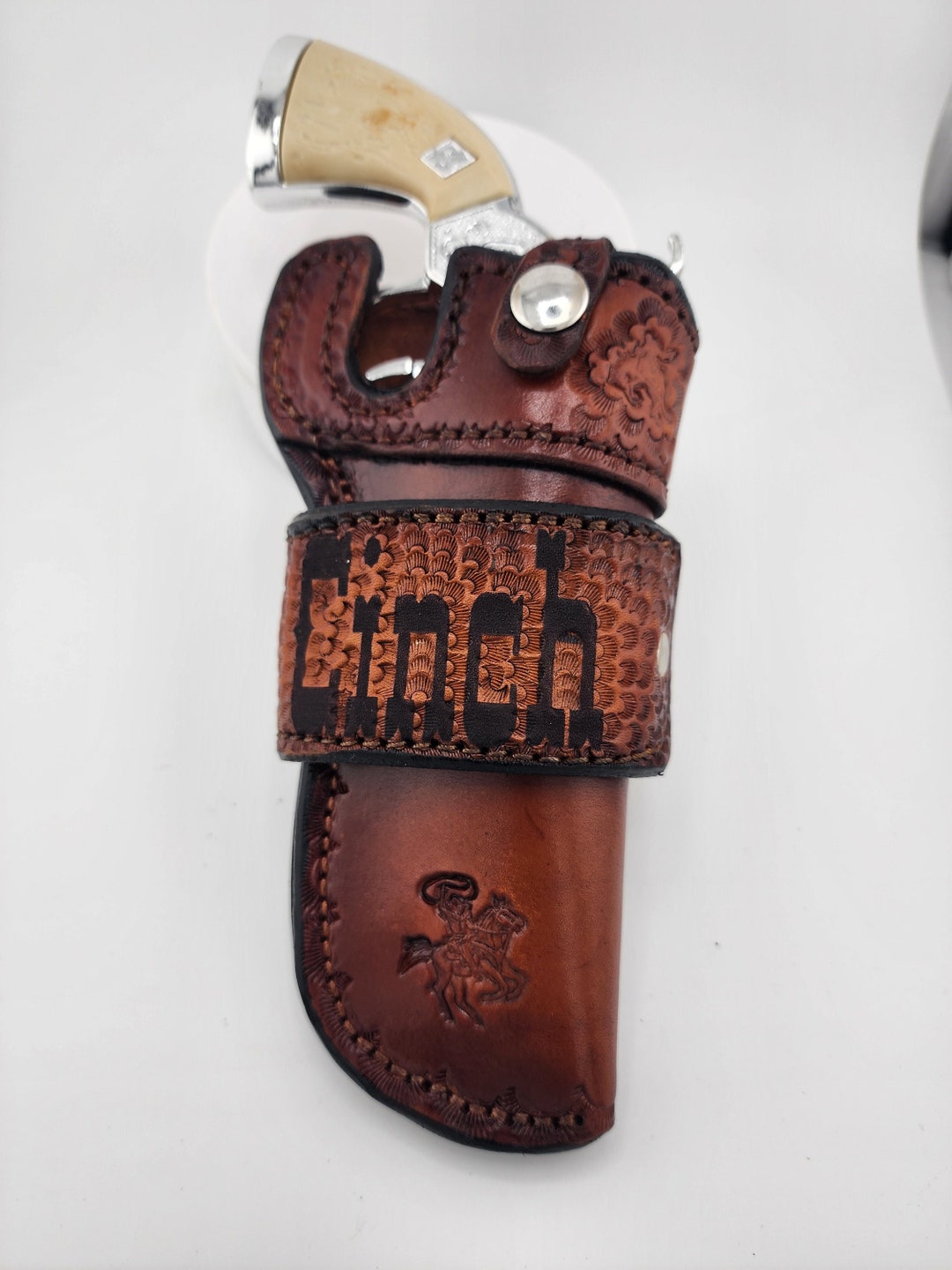 Custom Holster and Toy Cap Gun Made With Herman Oak Leather. Holster ...