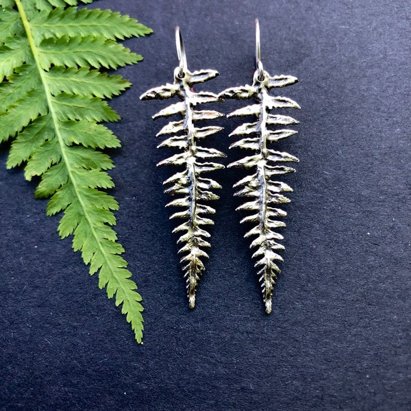 Fern Earrings - Etsy