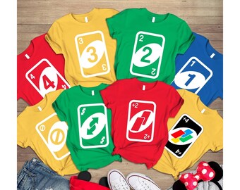 Uno Card T Shirts - Etsy