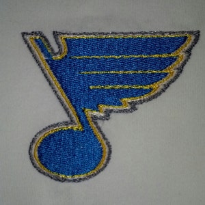 Blue Note Ruffle Dress / Blues Hockey Cheerleader Inspired - Etsy