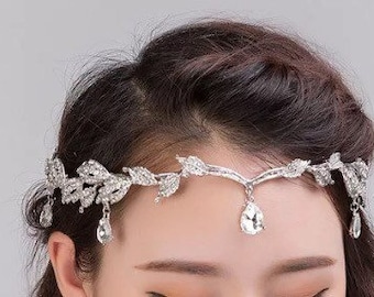 Forehead tiara | Etsy