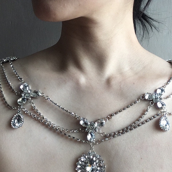 Shoulder Necklace - Etsy