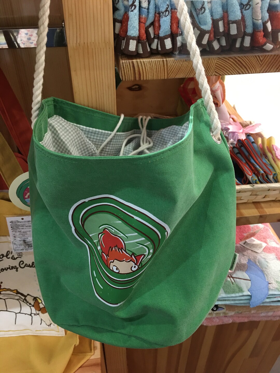 Limited Edition Ponyo Original Ghibli Studio Bucket Bag - Etsy