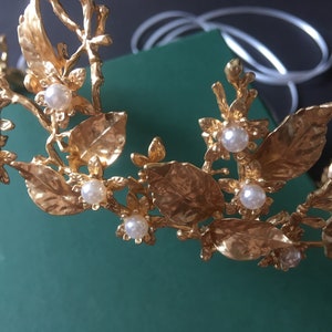 Romantic Crown, Wedding Headpiece, Bridal Crown, Pearl Crown, Bridal ...