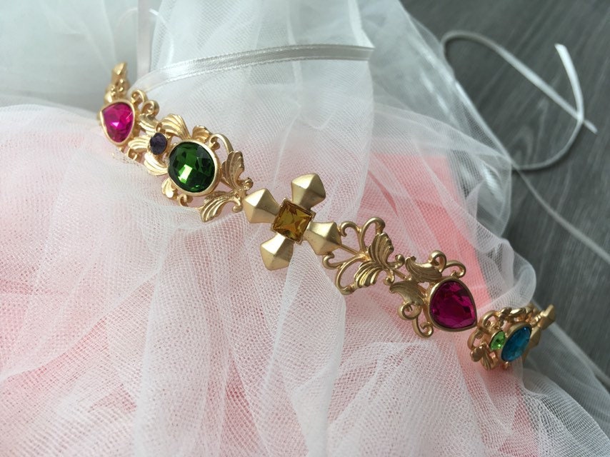 Gold Tiara Wedding Bridal Headpiece Victorian Tiara | Etsy