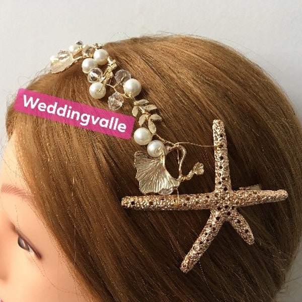 Starfish Headpiece - Etsy