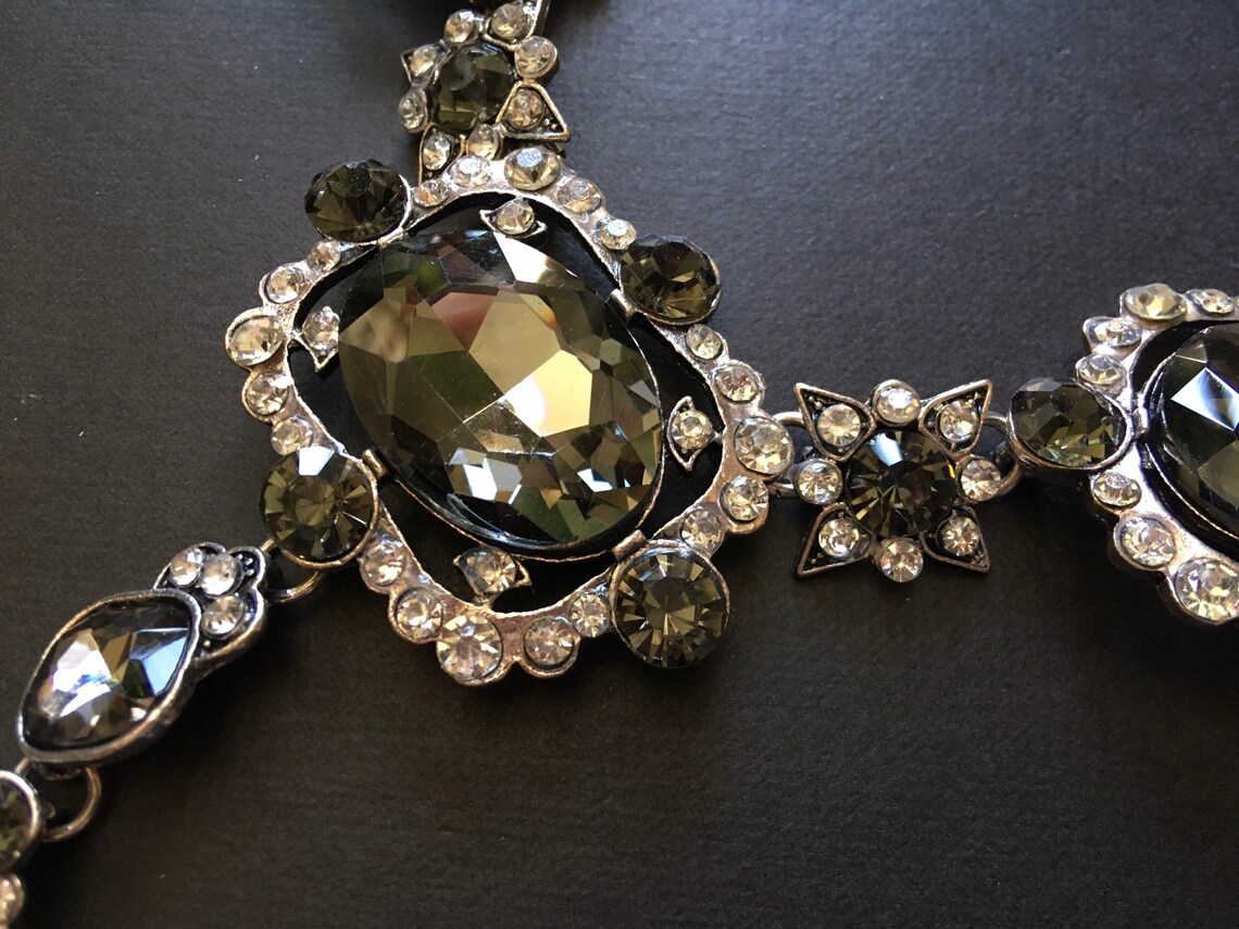 Gothic Necklace Wedding Bridal Necklace Wedding Jewelry - Etsy