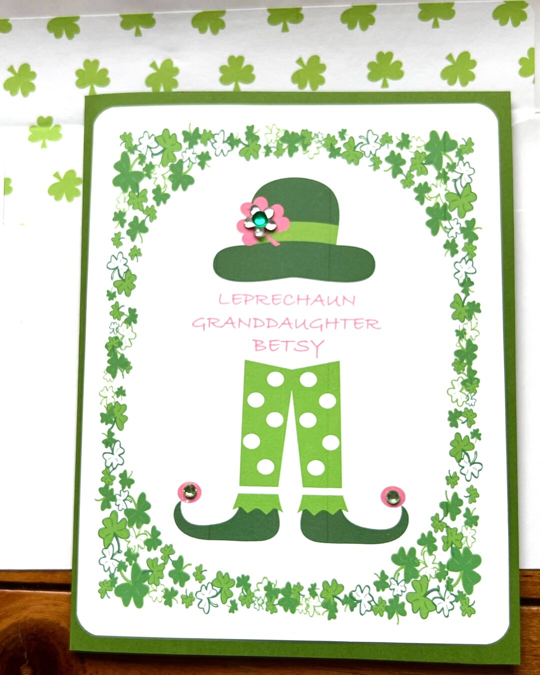 Cute St. Patrick's Day Card-for Daughter-granddaughter-goddaughter ...