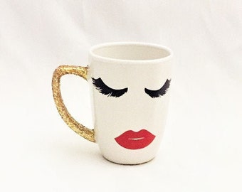 Makeup mug | Etsy