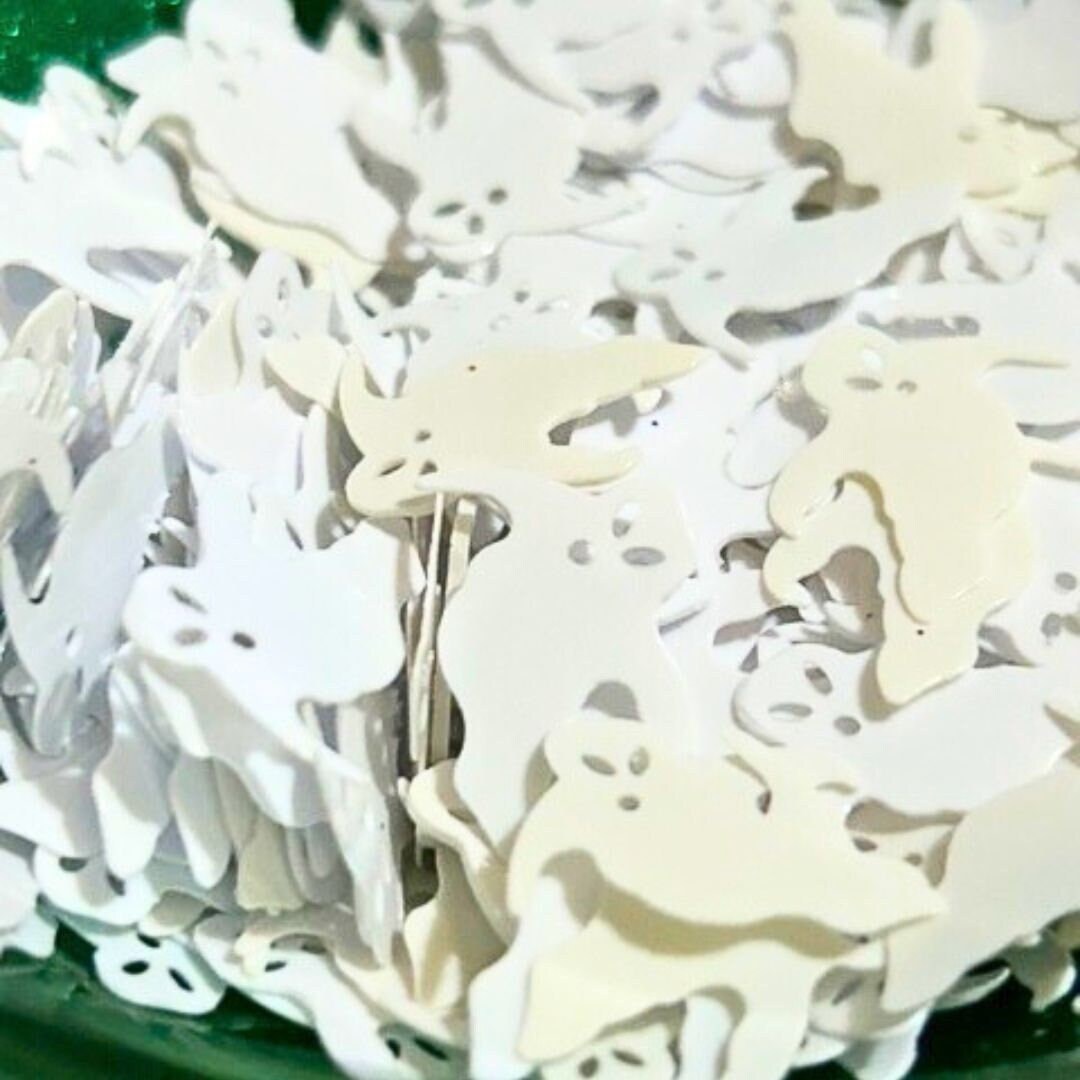 Spooky Season Ghost Confetti Mix, Custom Ghost Confetti for Tumblers ...